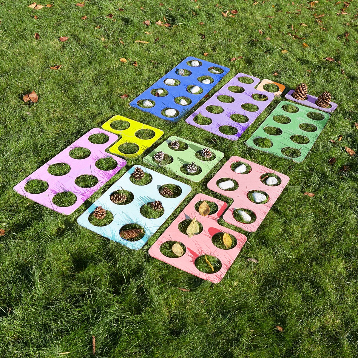 Stained Wooden Number Frames | Eduspace Supplies
