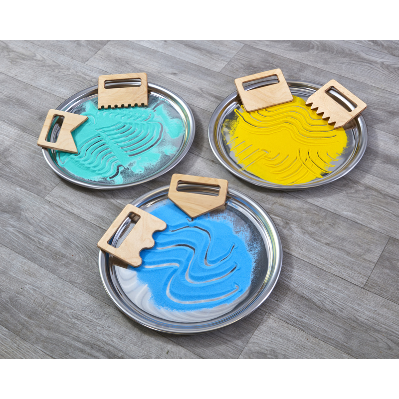 Sensory Tray Stations (3Pk) | Eduspace Supplies