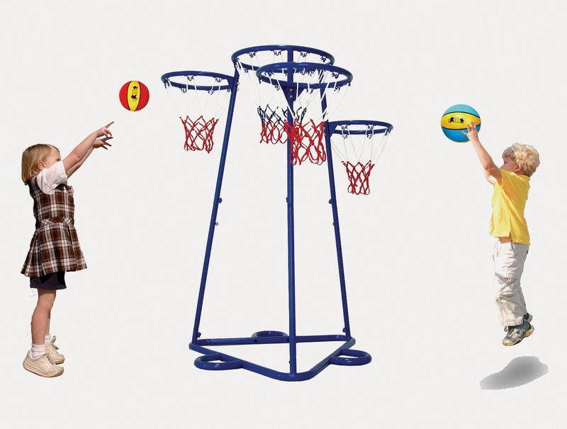 Four Hoop Basketball Trainer | Eduspace Supplies