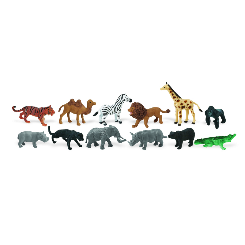 Safari Animals Bulk Pack (48Pk) | Eduspace Supplies