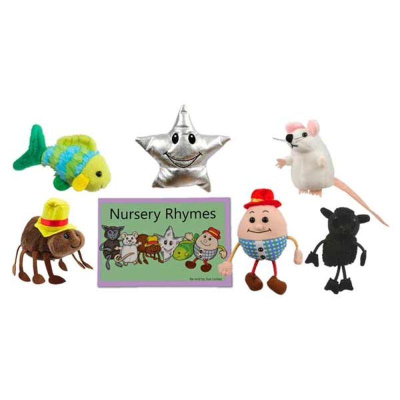 Nursery Rhymes Puppet Set (6Pk) | Eduspace Supplies