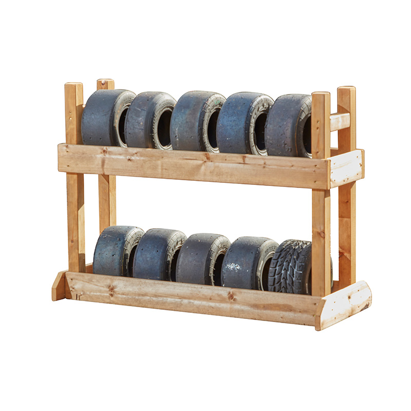 Wooden Mini Tyre Stand | Eduspace Supplies