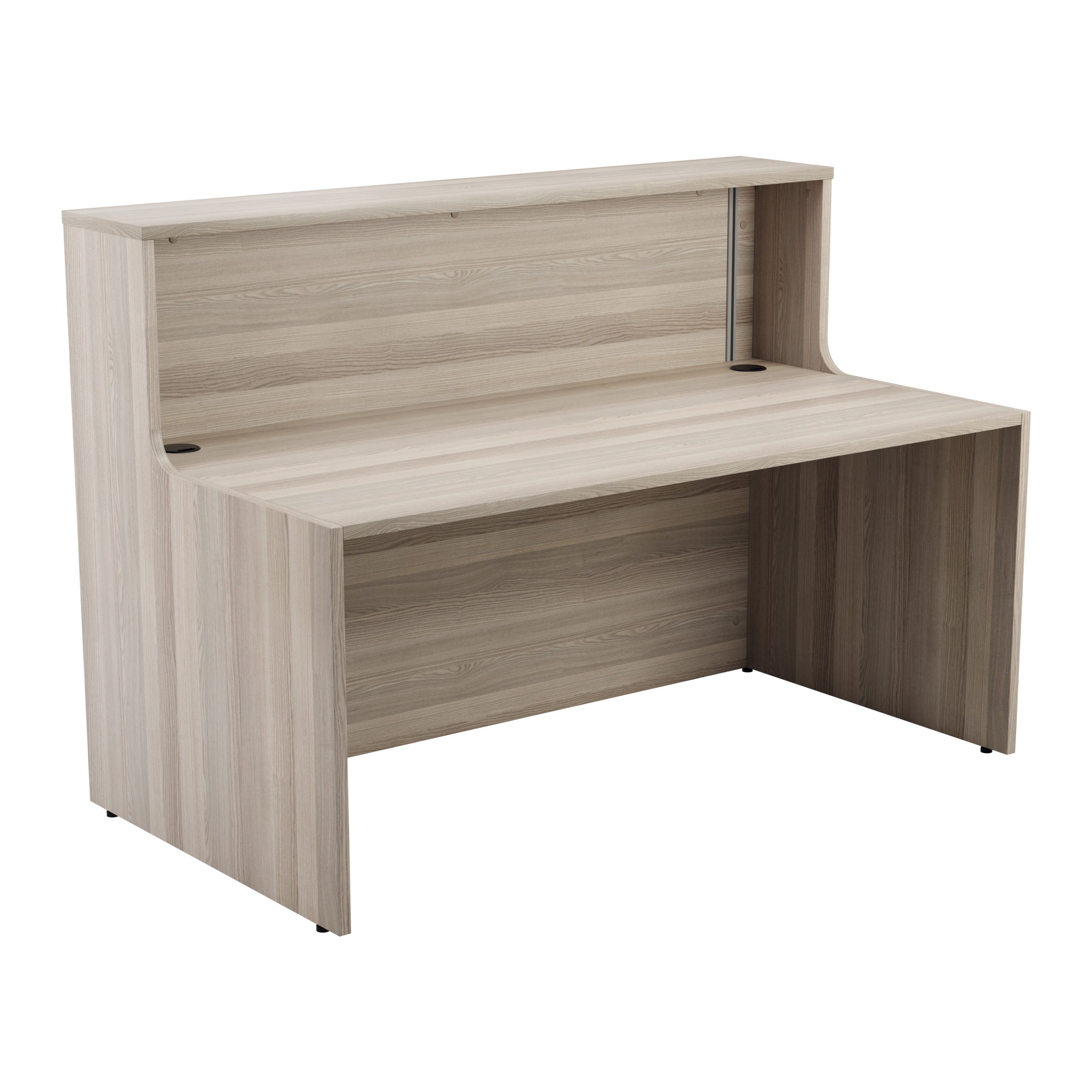 Reception Unit | 1600 | Grey Oak/Grey Oak | Eduspace Supplies
