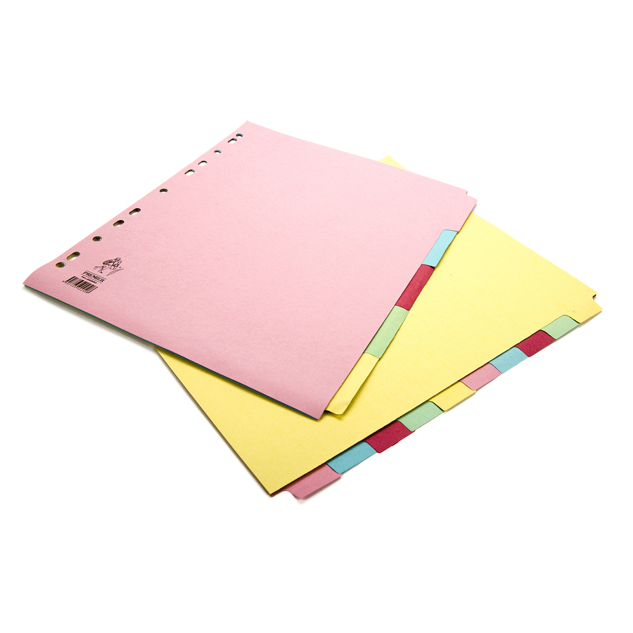 A4 Manilla File Dividers 5 Part | Eduspace Supplies
