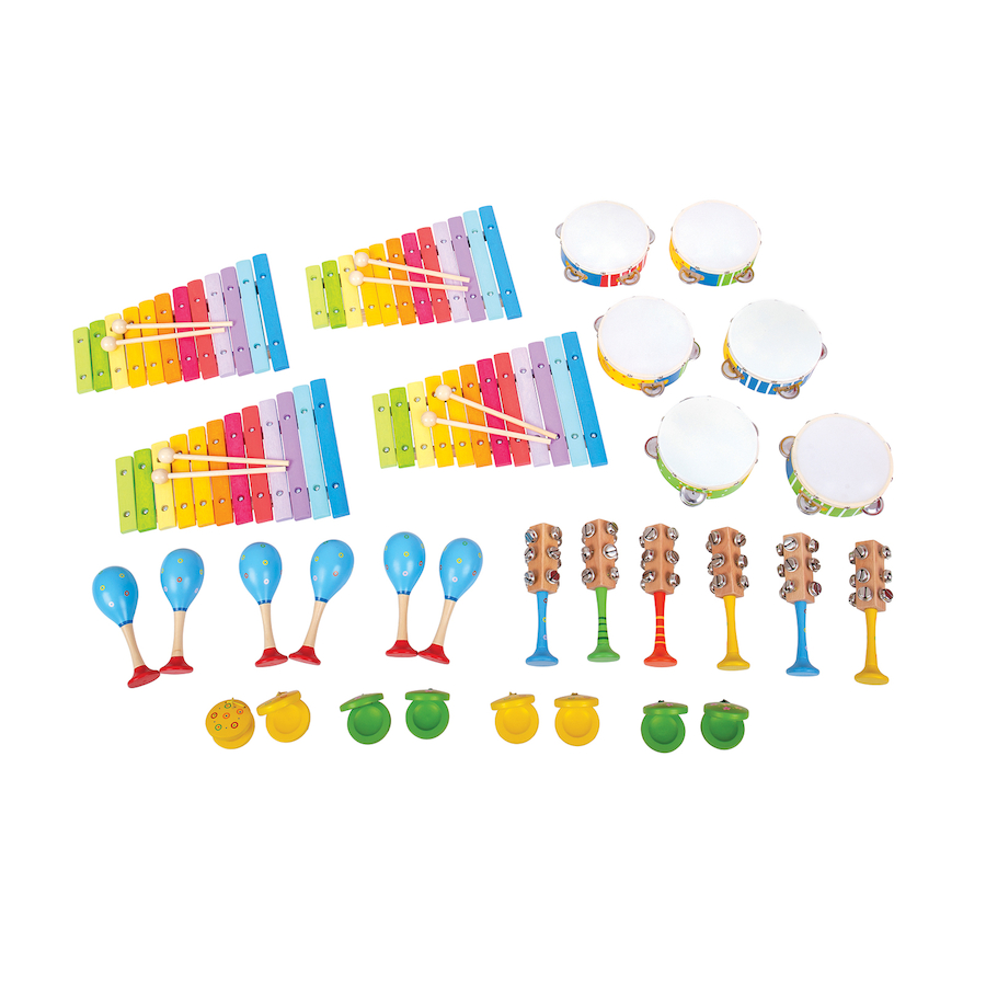 Colourful Pre School Musical Instrument Set 30pcs | Eduspace Supplies