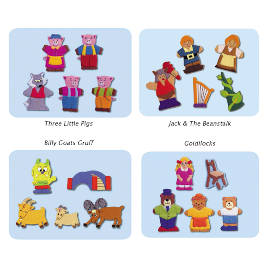 Fairytale Finger Puppets Set | Eduspace Supplies