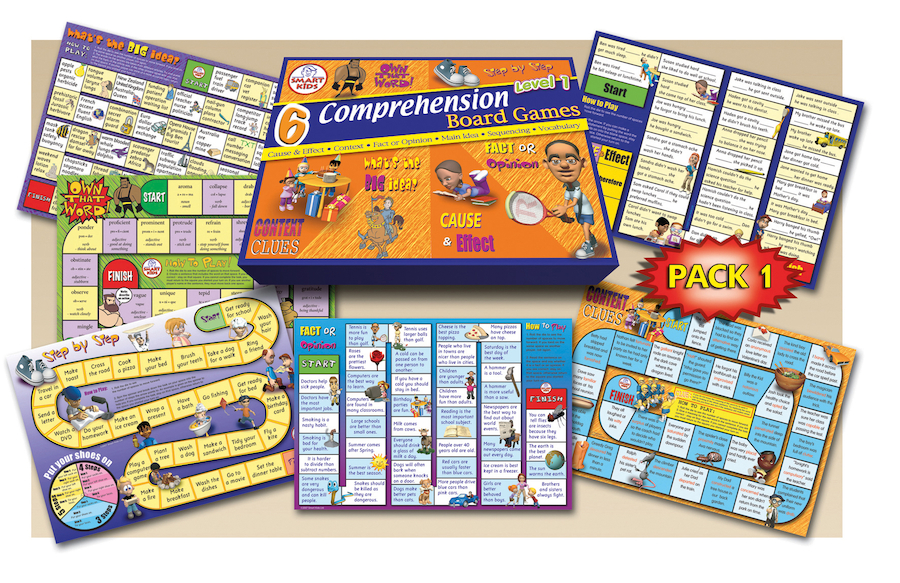 Reading Comprehension Board Games | Eduspace Supplies