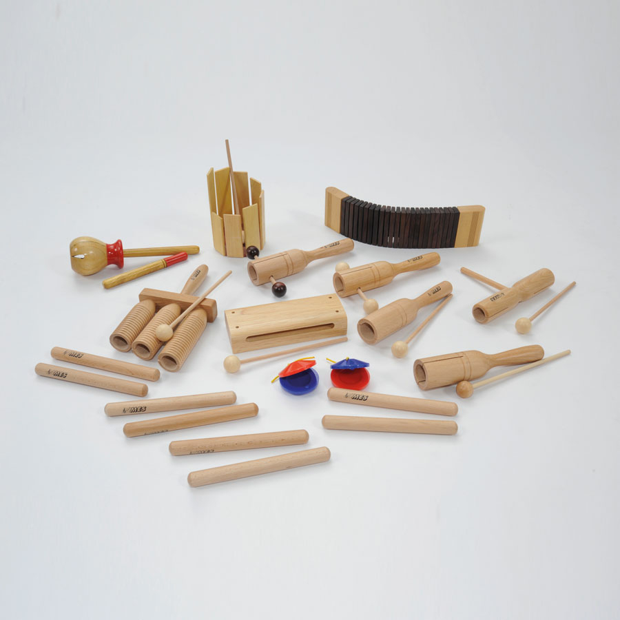 Wooden Sounds Percussion Instruments 15 Players | Eduspace Supplies