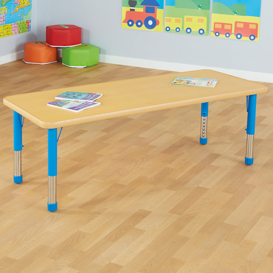 Copenhagen Rectangular Eight Seat Classroom Table | Eduspace Supplies