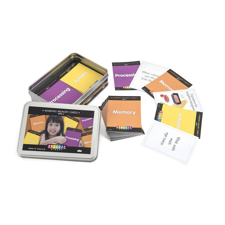 Working Memory Activity Game Cards | Eduspace Supplies