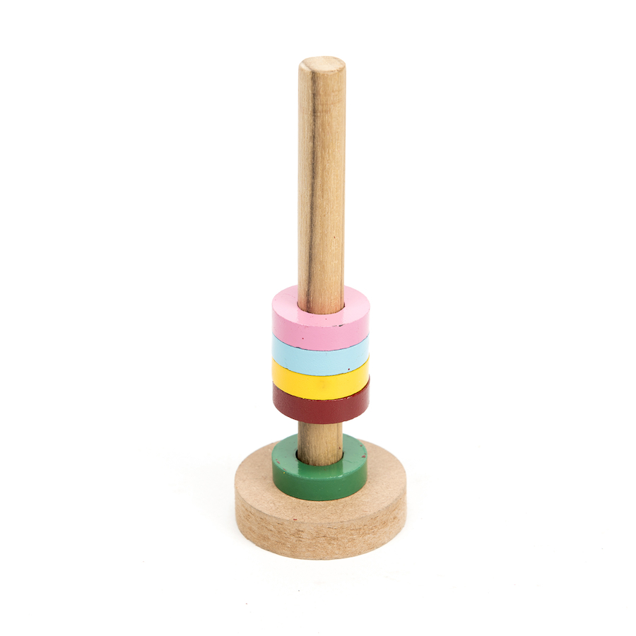 Floating Coloured Ring Magnets 5pk | Eduspace Supplies