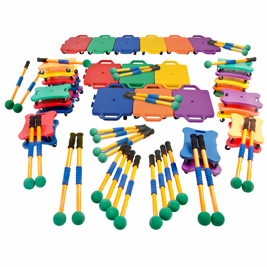 Assorted Scooter Boards and Paddles | Eduspace Supplies