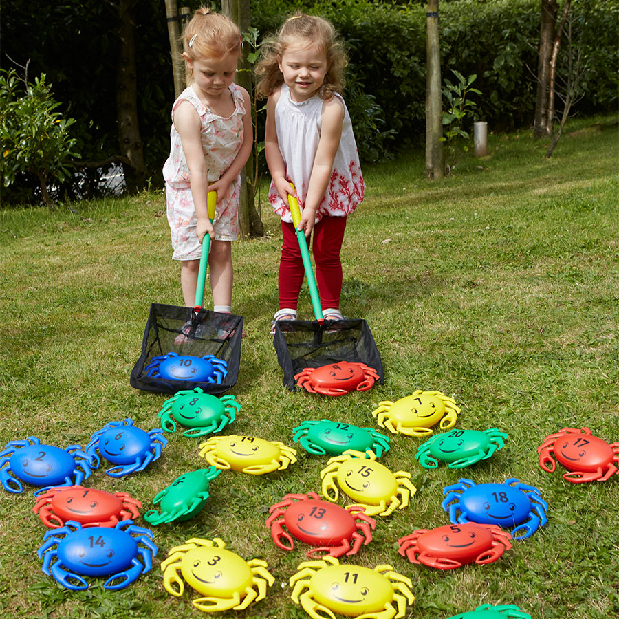 Net and Crabs Number Fishing Set 1-20 22pcs | Eduspace Supplies
