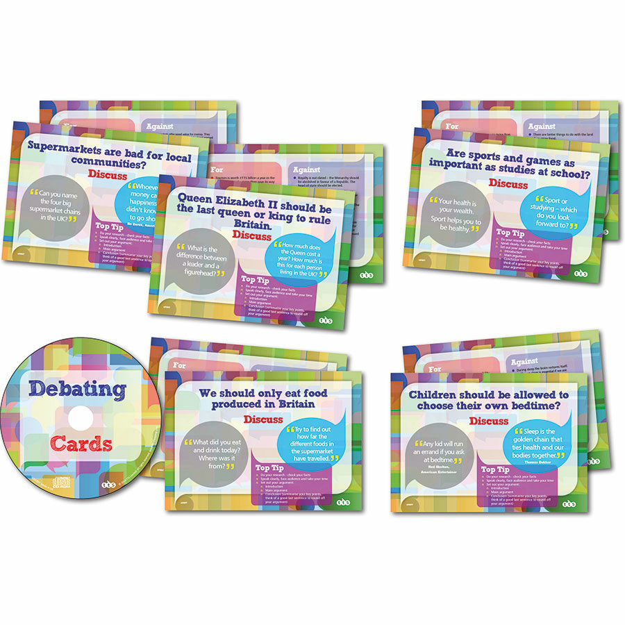 Debating Cards | Eduspace Supplies