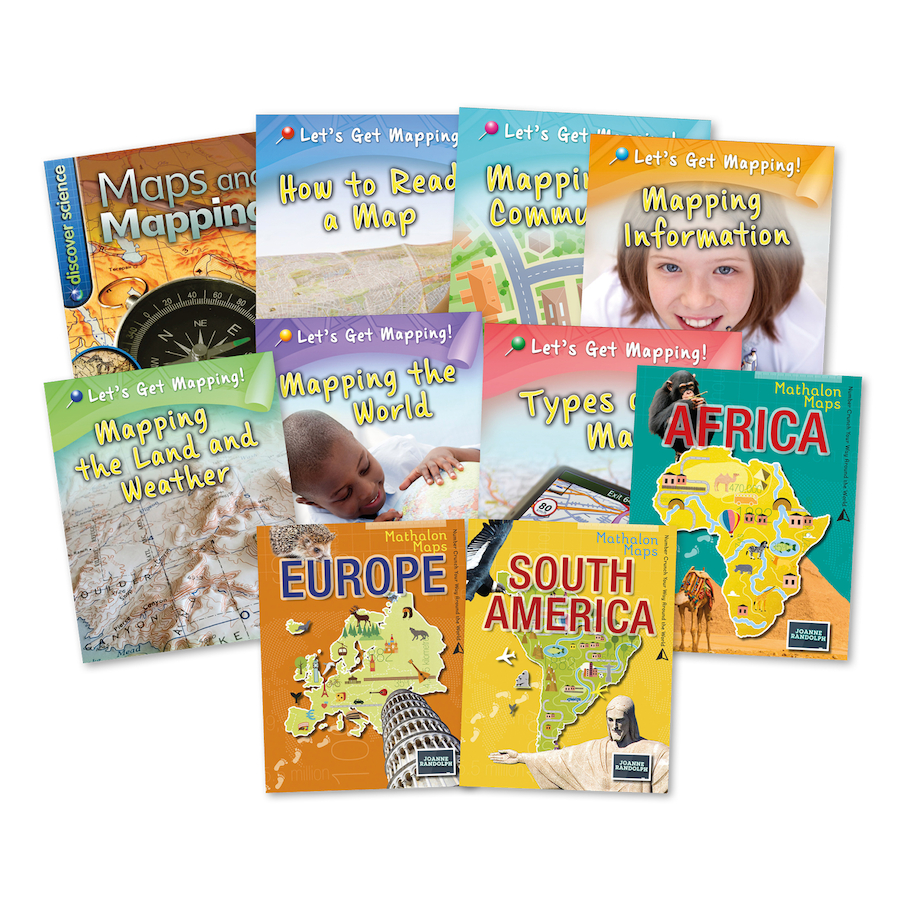 Mapping Skills Books 10pk | Eduspace Supplies