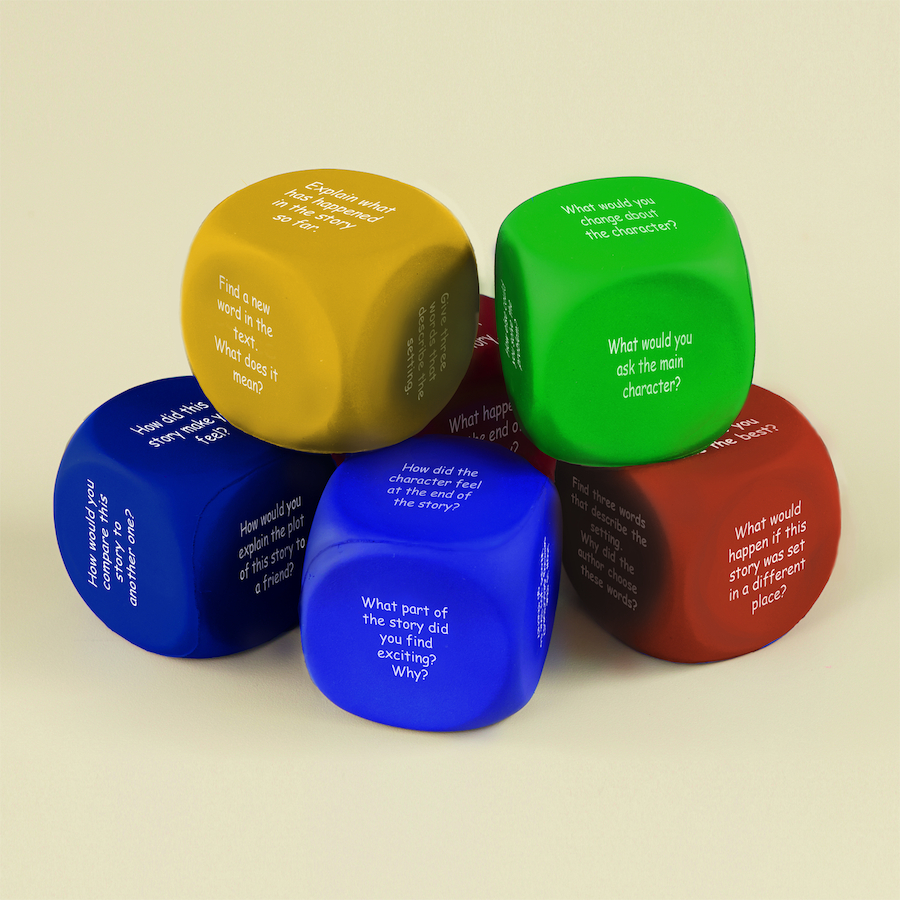 Bloom’s Taxonomy Reading Comprehension Dice | Eduspace Supplies