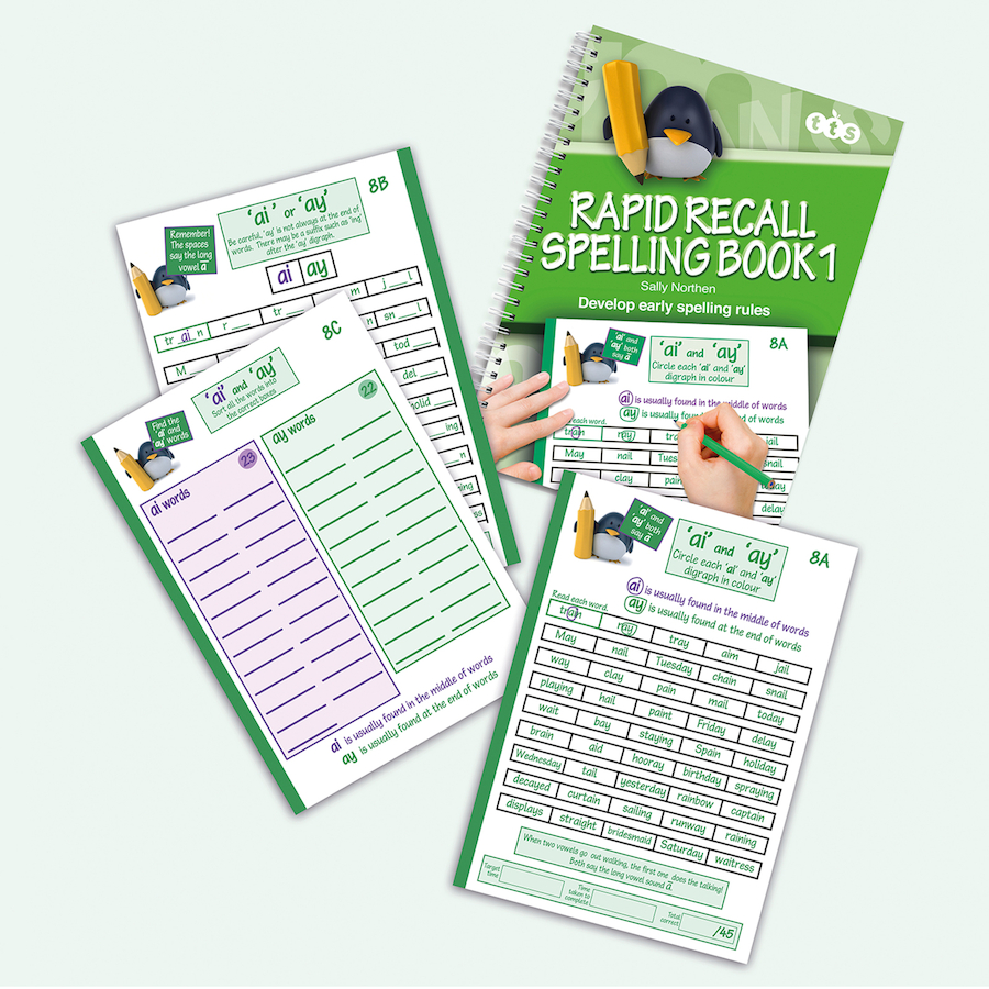 Rapid Recall Spelling Activity Book | Eduspace Supplies