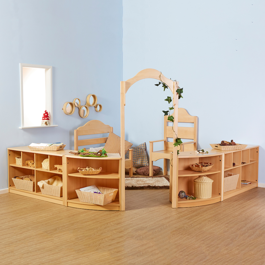 Rampton Early Years Natural Wooden Furniture Set | Eduspace Supplies