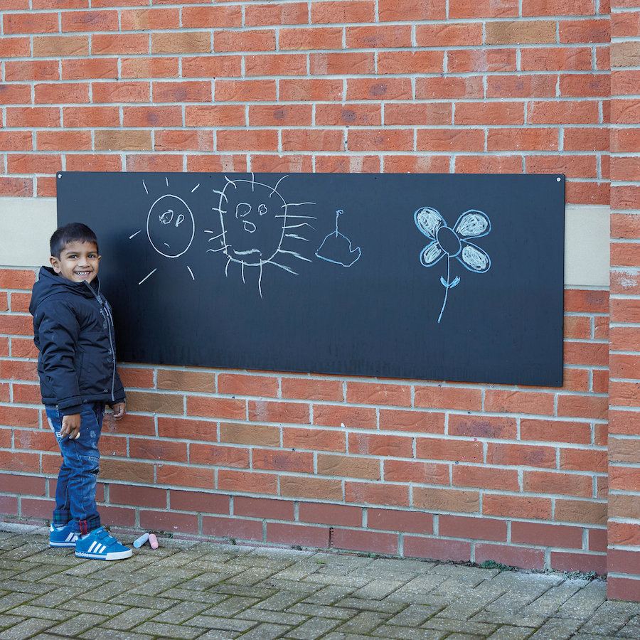 Wall Mounted Long Chalkboard | Eduspace Supplies