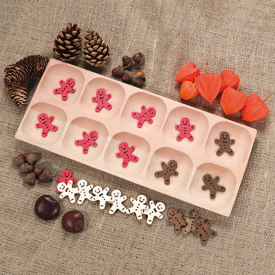Wooden Ten Frame Counting Tray | Eduspace Supplies