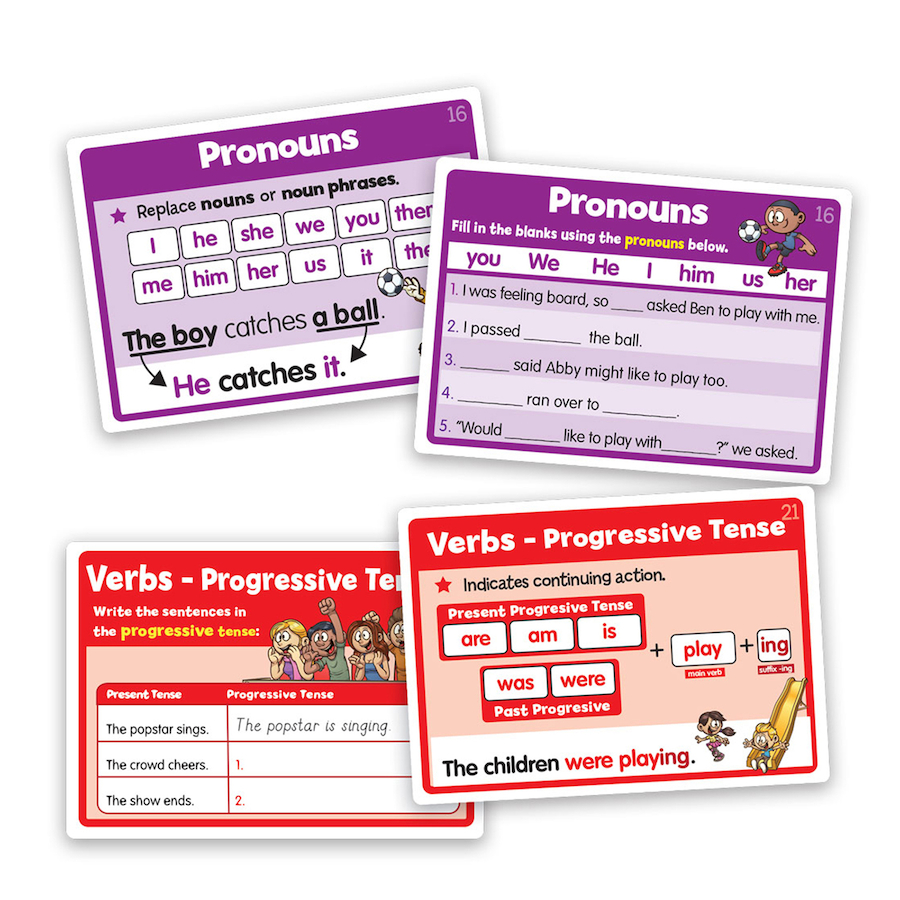 Grammar Activity Cards | Eduspace Supplies