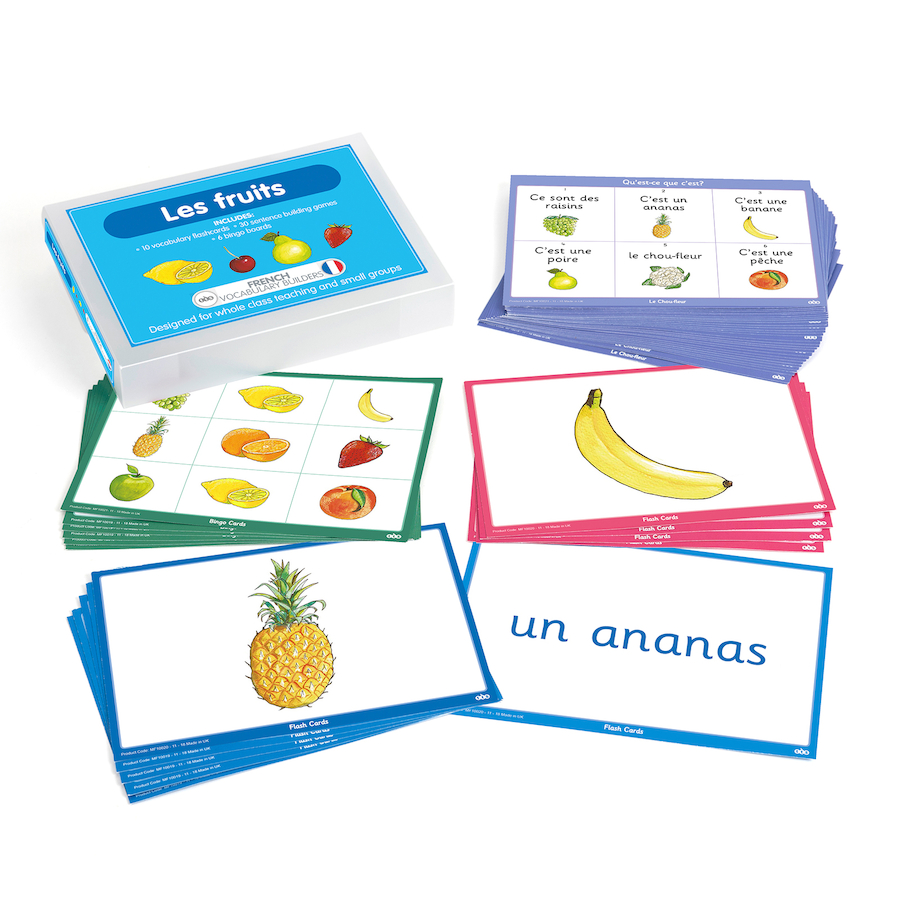 French Vocabulary Builders – Fruits | Eduspace Supplies