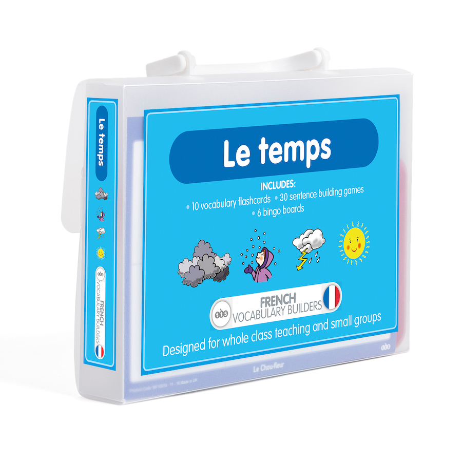 French Vocabulary Builders – Weather | Eduspace Supplies