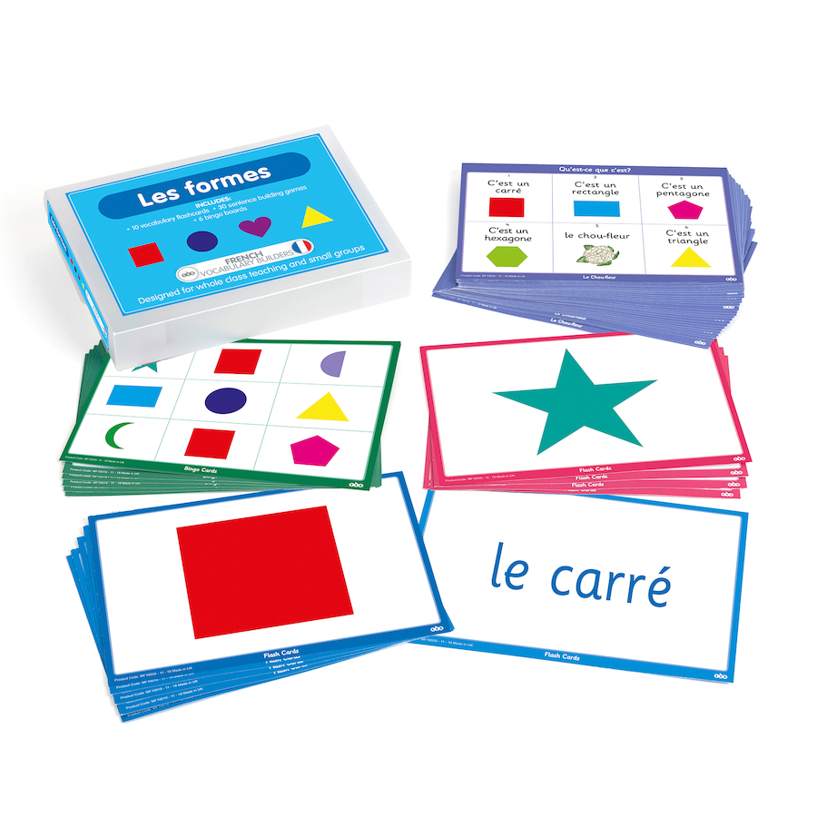 French Vocabulary Builders – Shapes | Eduspace Supplies