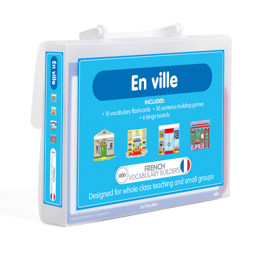 French Vocabulary Builders – In the Town | Eduspace Supplies