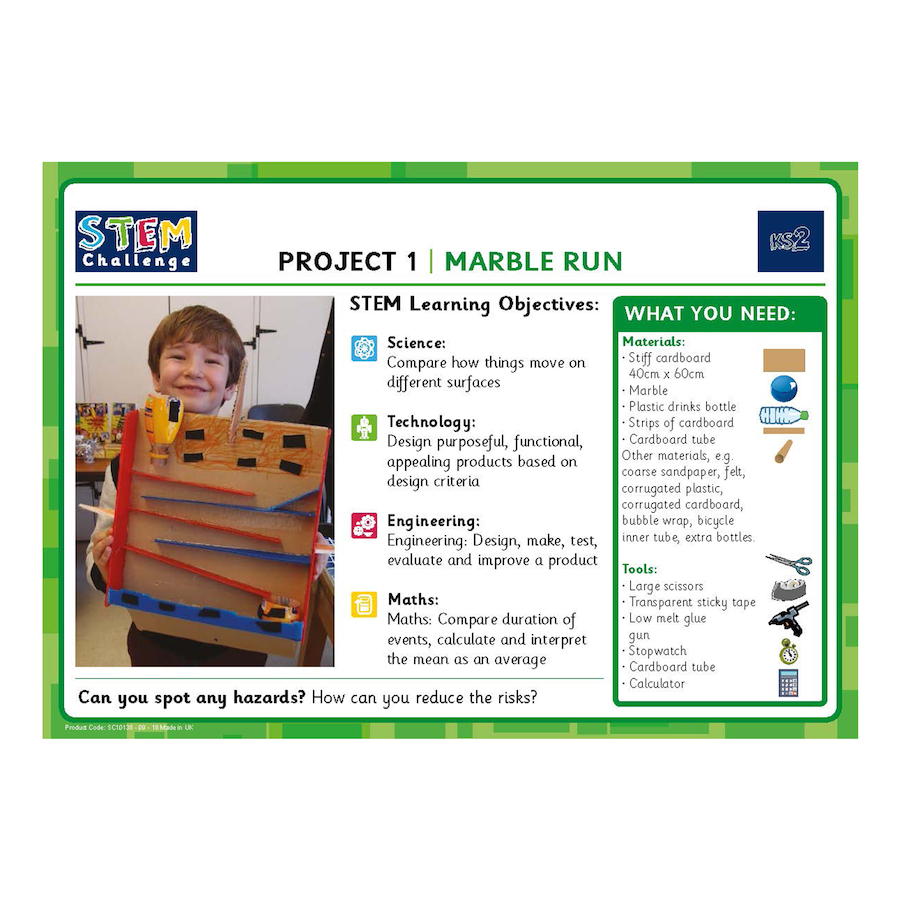 KS2 STEM Challenge Cards | Eduspace Supplies