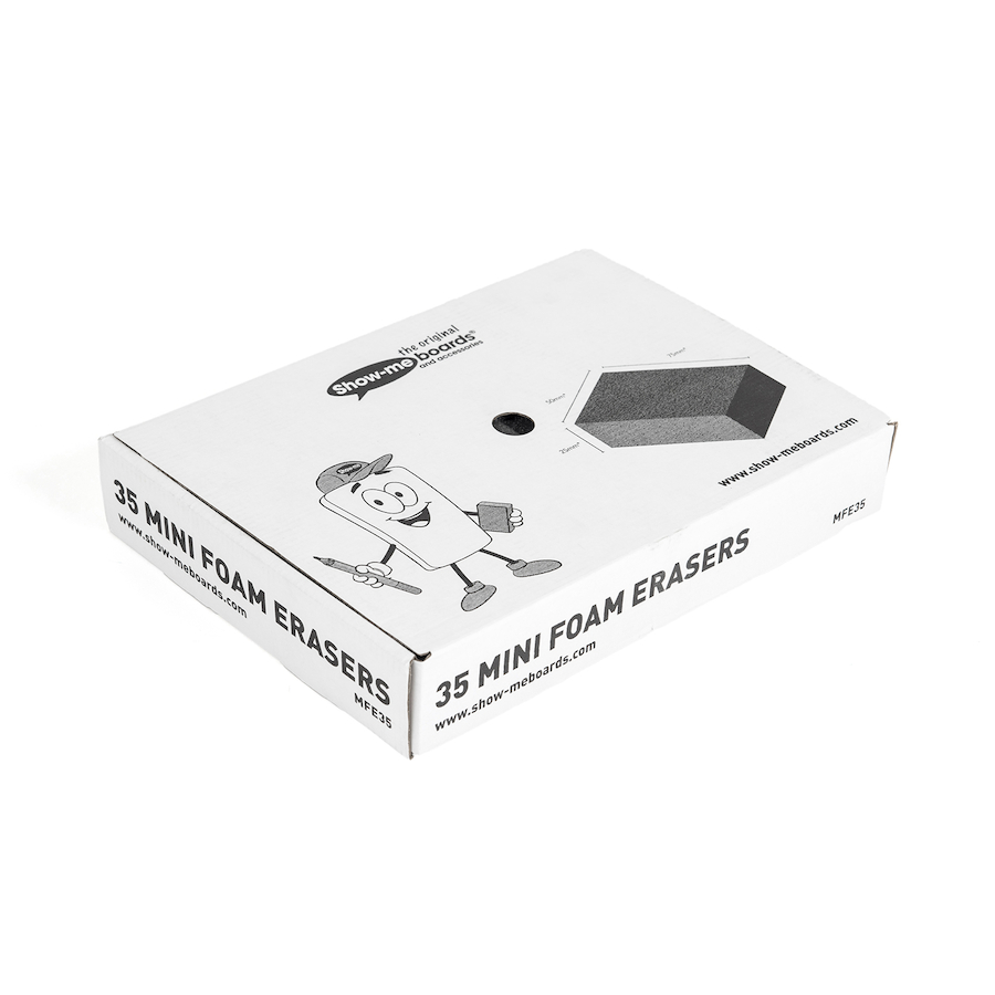 Show-me Mini Foam Erasers | Eduspace Supplies