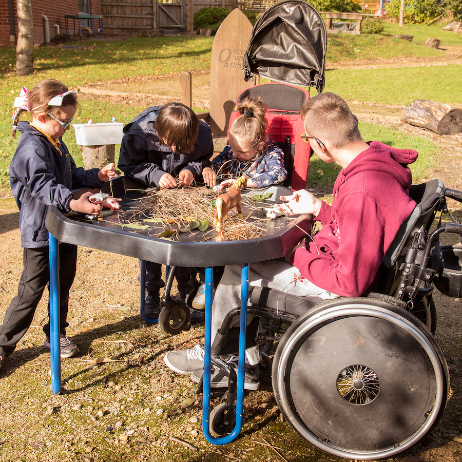 Adjustable Active World Stand for Wheelchairs | Eduspace Supplies