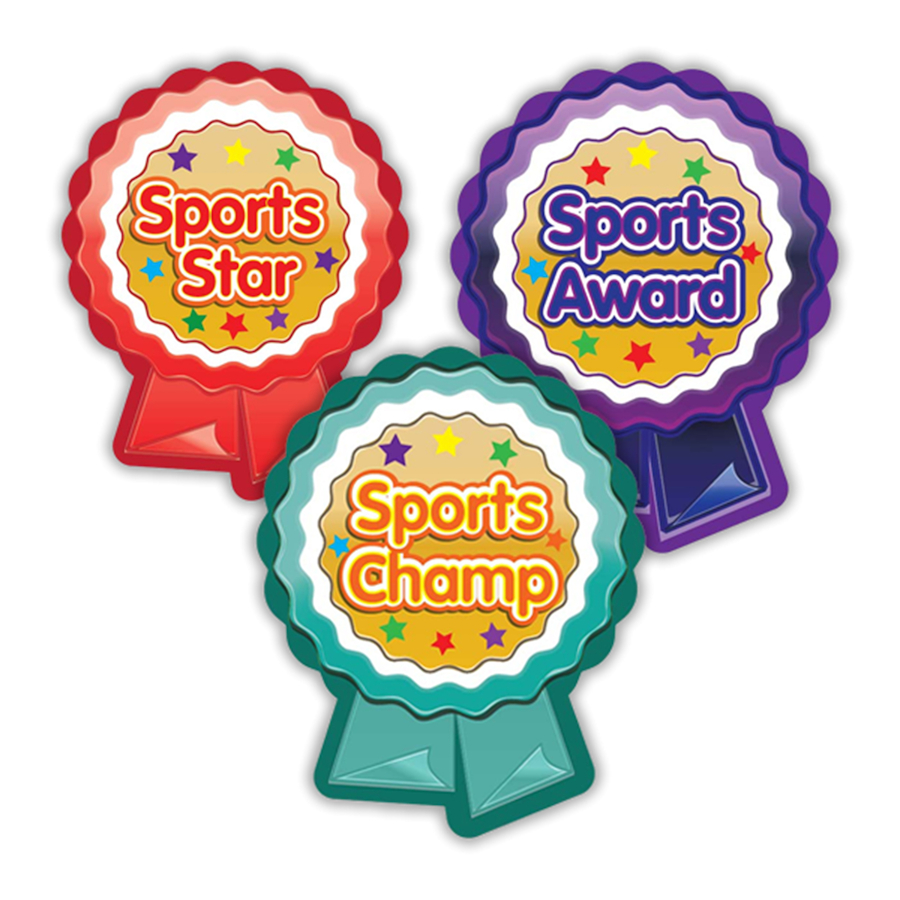 Sports Day Rosette Stickers | Eduspace Supplies