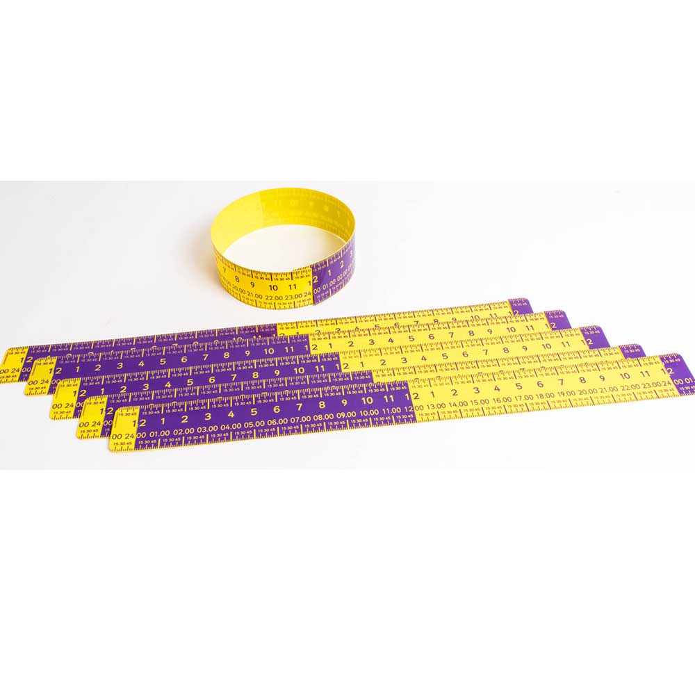 Pupils Elapsed Time Ruler (pack of 30) | Eduspace Supplies