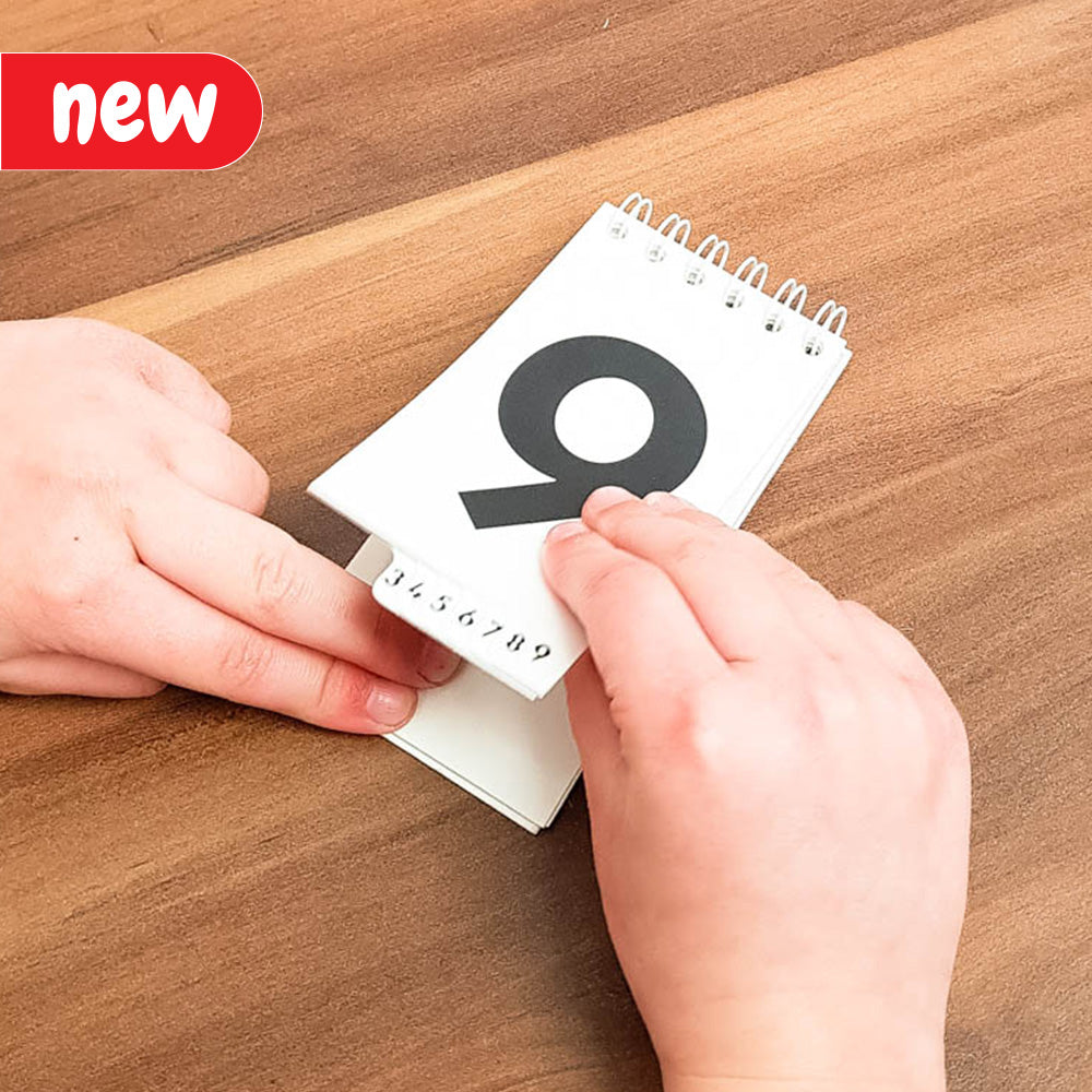 Numbers Up 1 Flip Book (pack of 30) | Eduspace Supplies