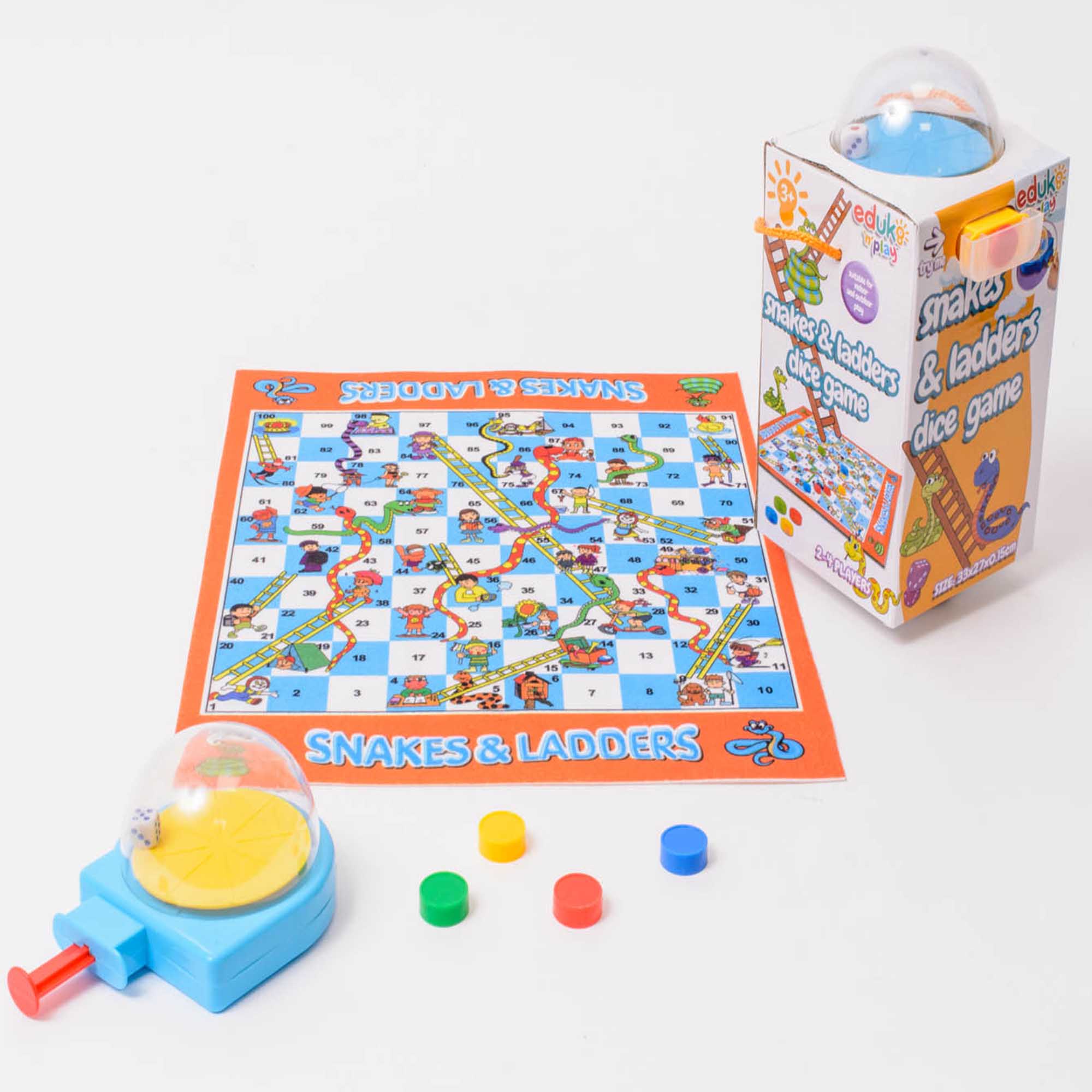 Snakes & Ladders Dice Game | Eduspace Supplies