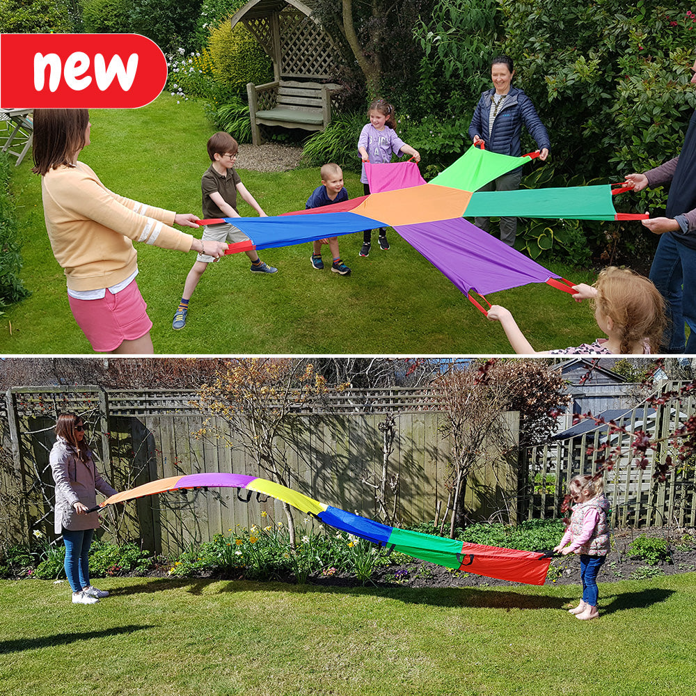 Junior Sunflower Parachute and Junior Rainbow Wave Twin Pack | Eduspace ...